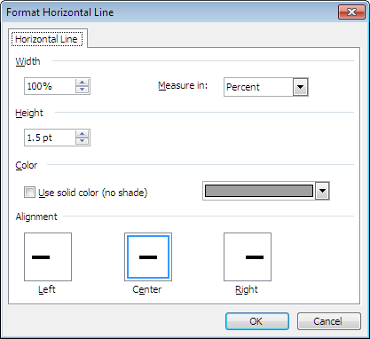 Using Borders in Word 2003 and earlier